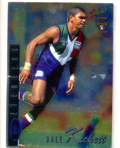 1996 Select Centenary Classic Metal Foil card 53 Dale Kickett ...