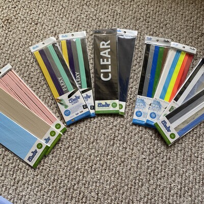 3Doodler PLA ABS Plastic Filament Refill Strands 25 PC X11 Lot Of 11 ...