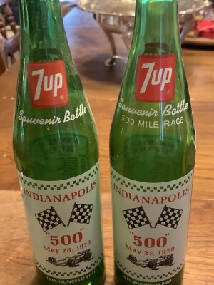 1978 1979 sprite indy 500 bottles Collectible Race Day Lineup | eBay