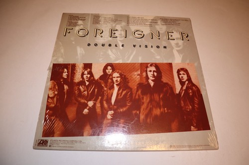 Foreigner Double Vision Record lp original vinyl album shrink w/hype w ...
