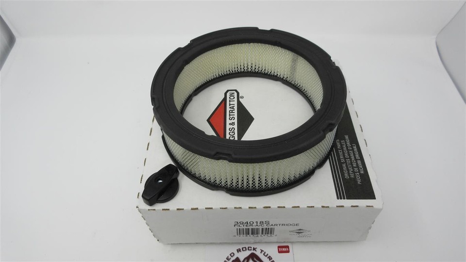 Genuine Briggs & Stratton 394018S Round Air Filter V-Twin Vanguard | eBay