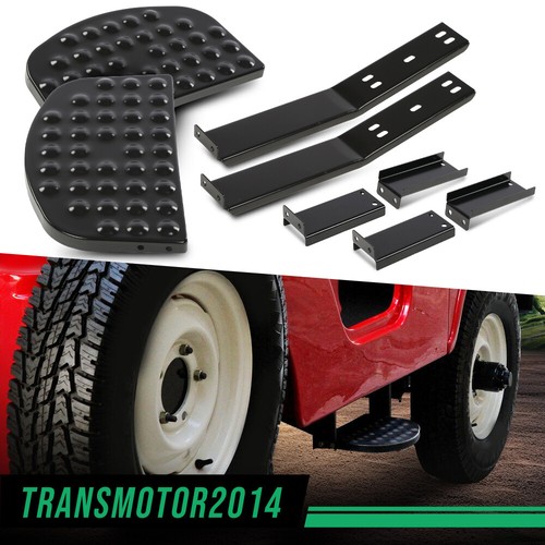 Side Step Kit New Production Fit For Jeep Willys CJ2A CJ3A CJ3B M38 CJ5 ...