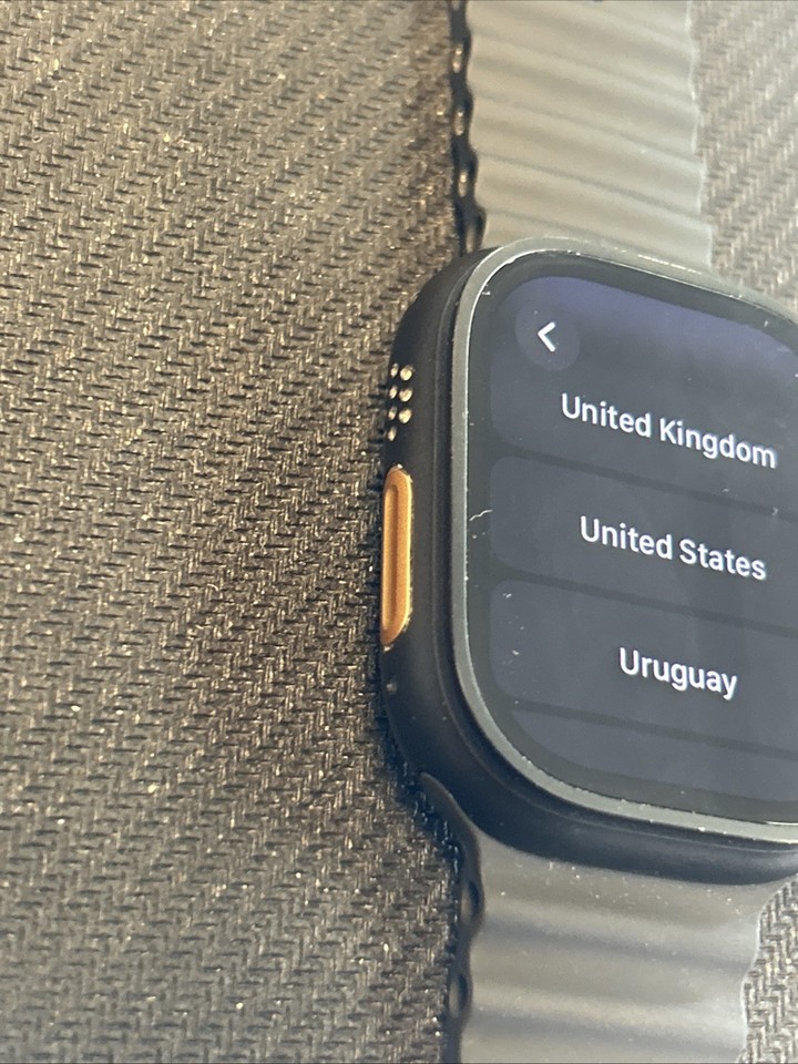 Apple Watch Ultra 2 49MM Cellular & GPS Black Titanium A2986 PARTS ...