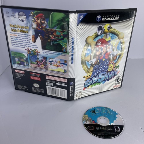 Super Mario Sunshine (Nintendo GameCube, 2002) No Manual - Tested | eBay