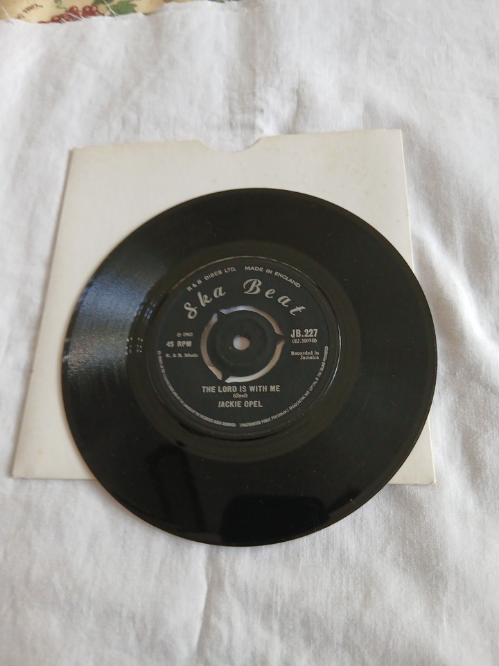 JACKIE OPEL. A LITTLE MORE / THE LORD IS WITH ME -UK SKA BEAT JB.227 ...