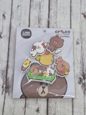 Crocs Line Friends 5 Pack Jibbitz Charms | eBay