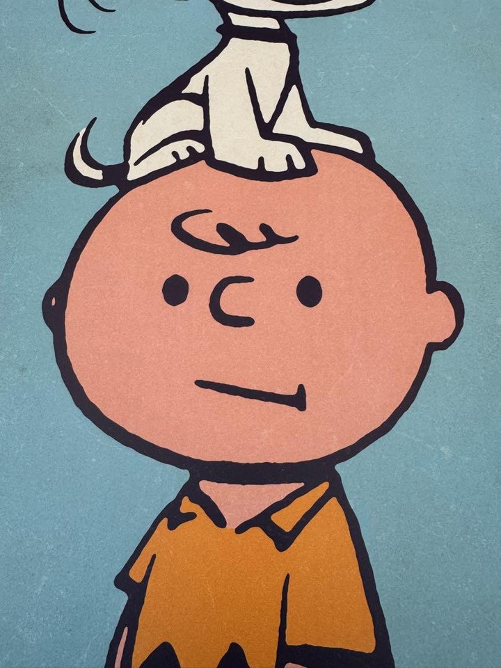 Snoopy Museum A2 Poster 50s Snoopy & Charlie Brown Vintage Style Framed ...