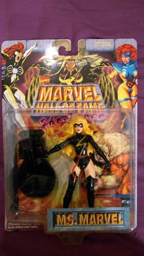 Toybiz Toy Biz 1996 96 Hall of Fame She Force Ms Captain Marvel Carol ...
