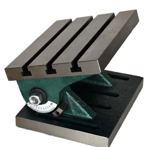 Adjustable Angle Tilt Rotation 90 Degree Table Milling Machine Drilling ...