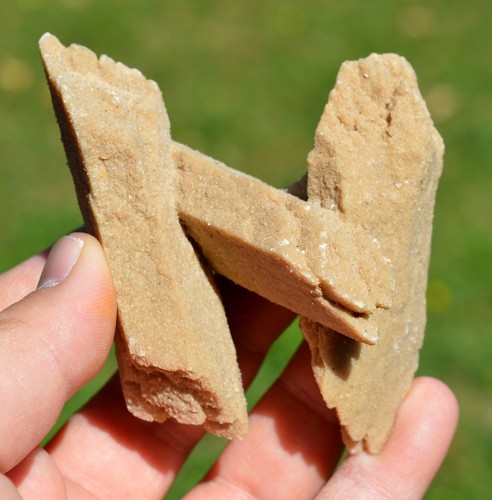 Calcite var sand-calcite - 194 grammes - M'naguer, Taïbet District ...