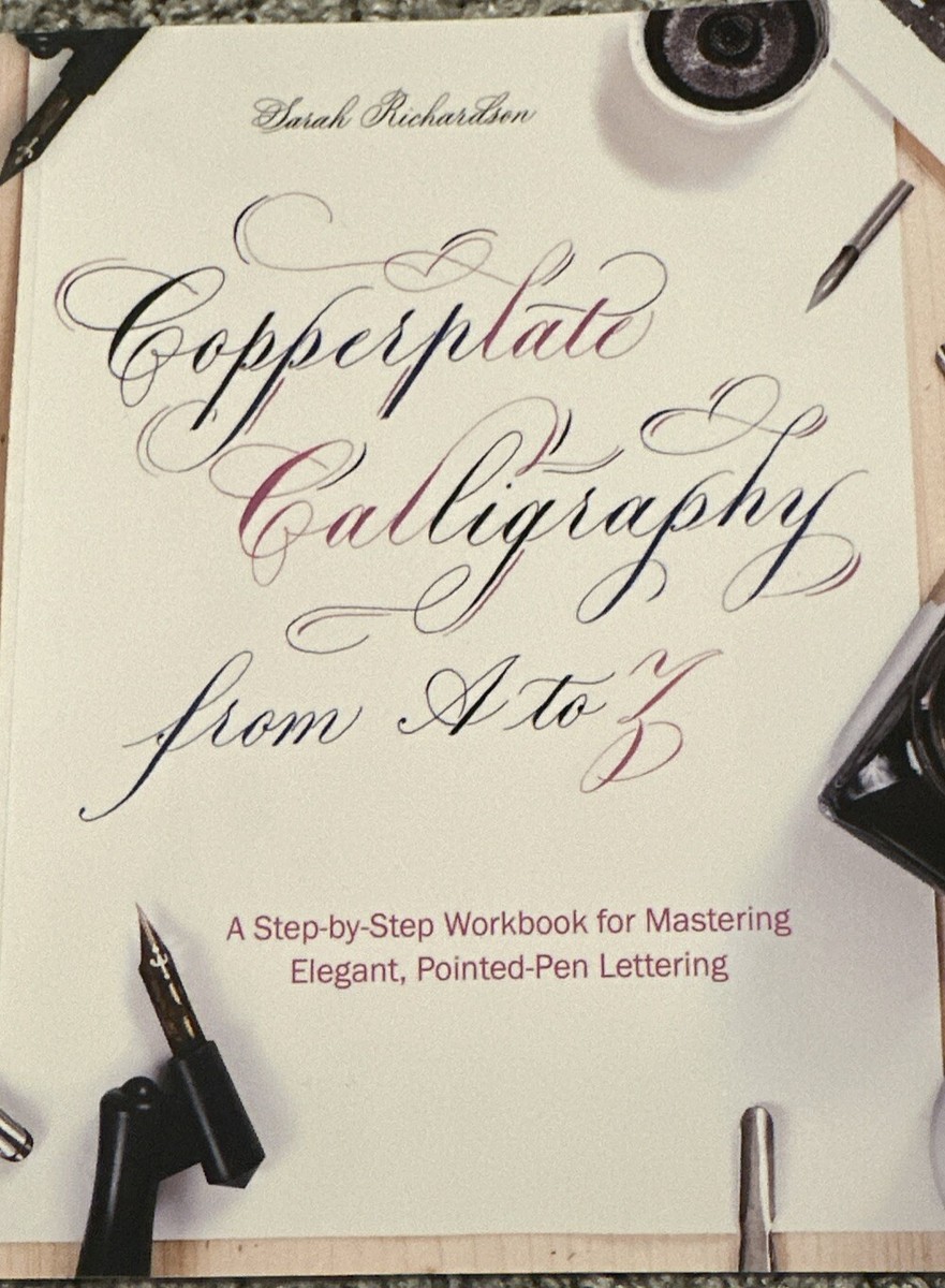 Copperplate Alphabet Guide