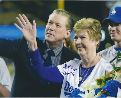 NANCY BEA HEFLEY Signed 8 x 10 Photo LOS ANGELES DODGERS Baseball MLB ...