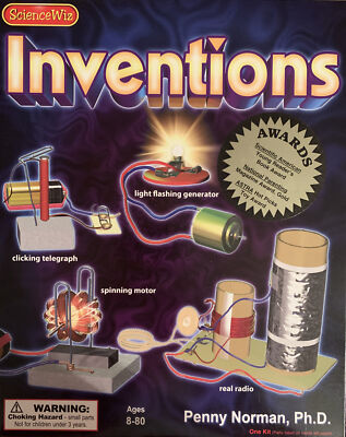 ScienceWiz Inventions Kit Science Projects Build it Educational Toys ...