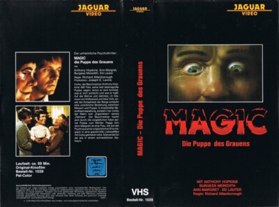 MAGIC (1978) ANTHONY HOPKINS - ANN-MARGRET - RICHARD ATTENBOROUGH ...