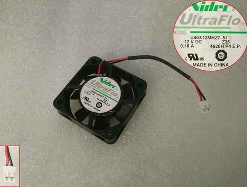 Brand new original U40X12MHZ7-51 12V 0.10A 4CM 4010 2-Pin cooling fan ...