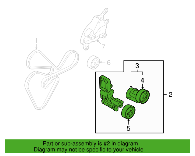 ⭐Genuine⭐ Engine Belt Tensioner Assy 252802G105 for Hyundai & Kia 2010 ...