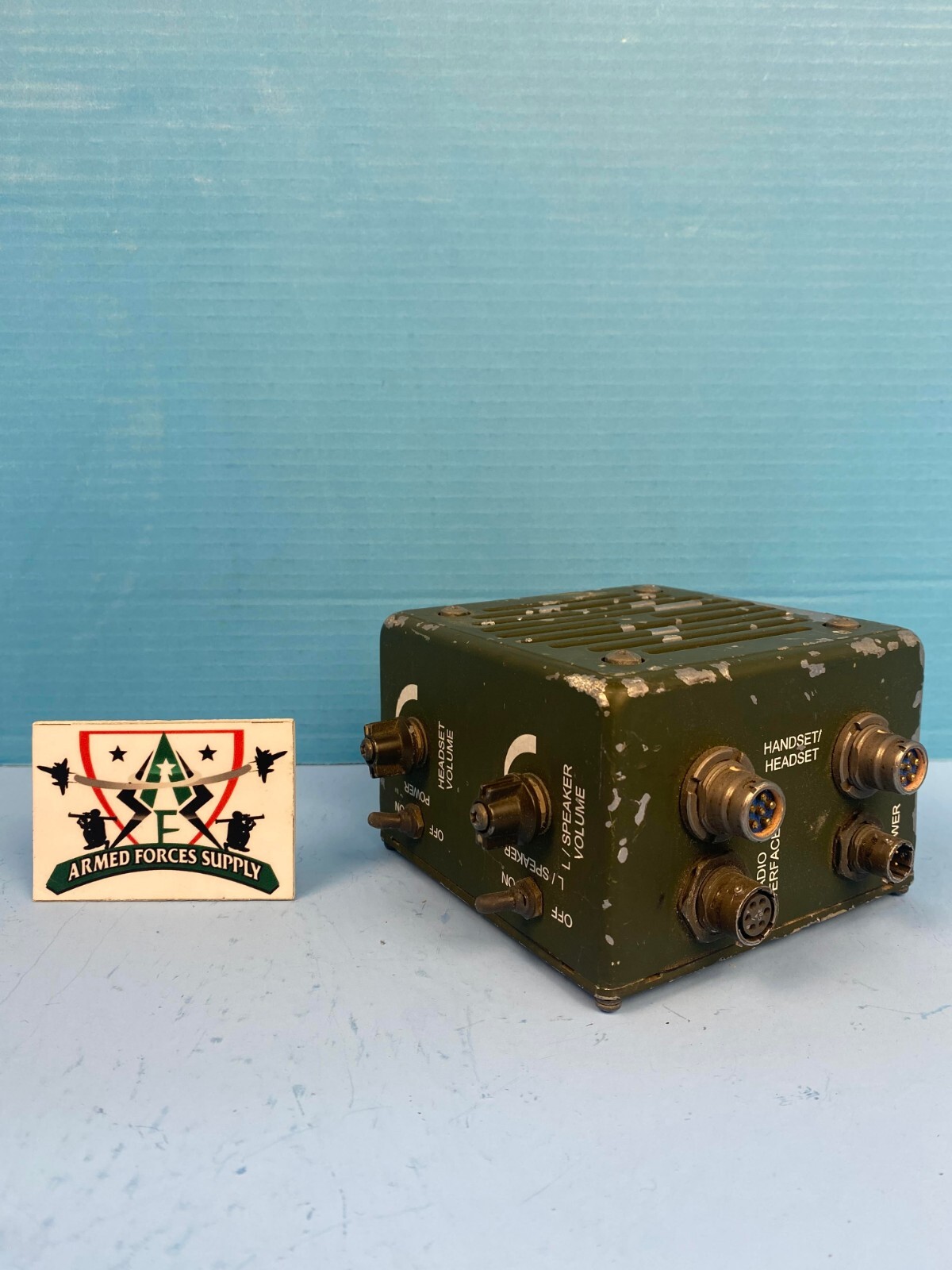 HARRIS LOUDSPEAKER RADIO AMPLIFIER OD RF-5980-SA001 NSN: 10181-5180-01 ...