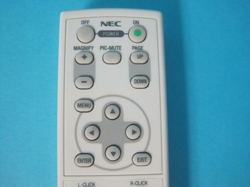 NEC Rd-409e LCD Projector Remote Control for Vt670 Vt676 for sale ...