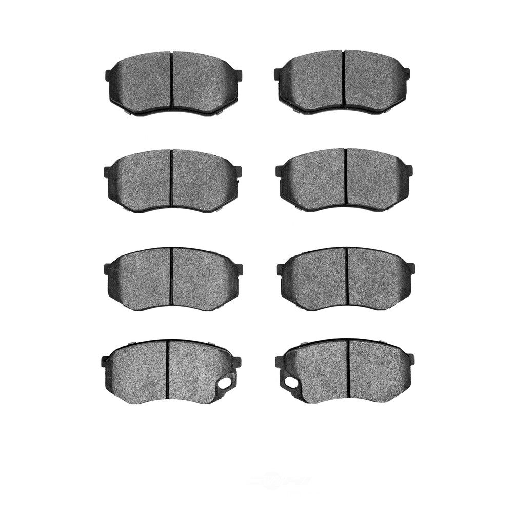 Disc Brake Pad Set-DFC Heavy Duty Pads - Semi Metallic R1 Concepts fits ...