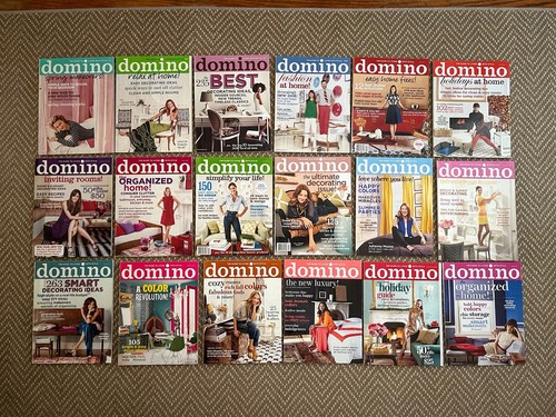 Lot of 28 collectible Domino Magazines from original 2005 - 2009 run | eBay