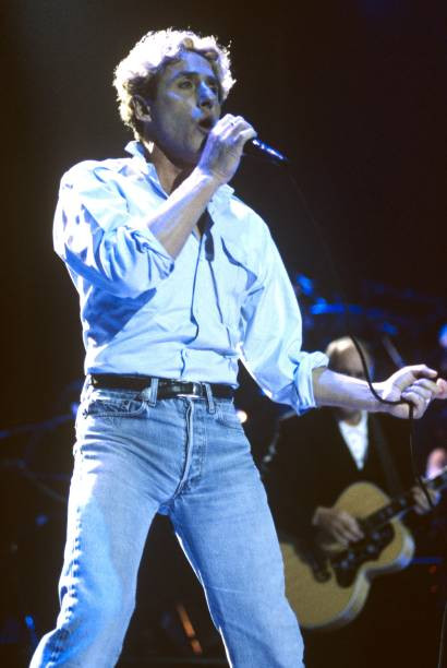 Roger Daltrey of The Who at San Jose Arena on September 20 1996 i ...