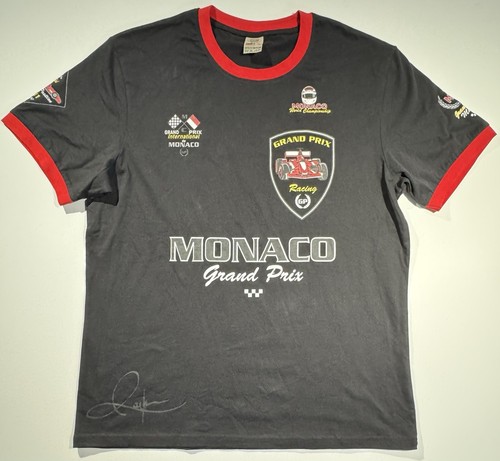 Vintage Monaco Grand Prix T-Shirt Men’s XL Black Graphic Racing Tee Y2K Rare | eBay