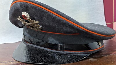 Vintage West German Bundeswehr Reconnaissance Recon Visor Cap Hat ...