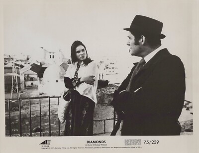 Barbara Hershey + Robert Shaw in Diamonds (1975) 🎬⭐ Original Photo K 292 | eBay