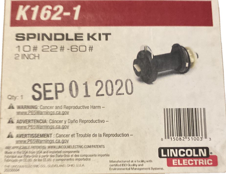 Lincoln Electric K162-1 2in Spindle Adapter For Readi-Reels and Spools ...
