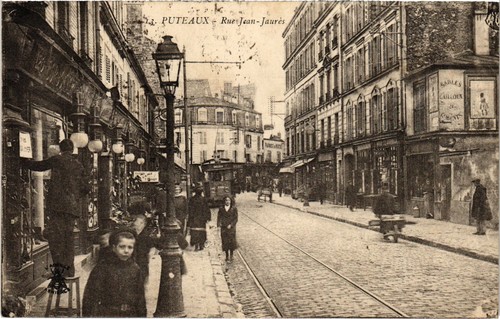 CPA Puteaux Rue Jean Jaures (1315407) | eBay