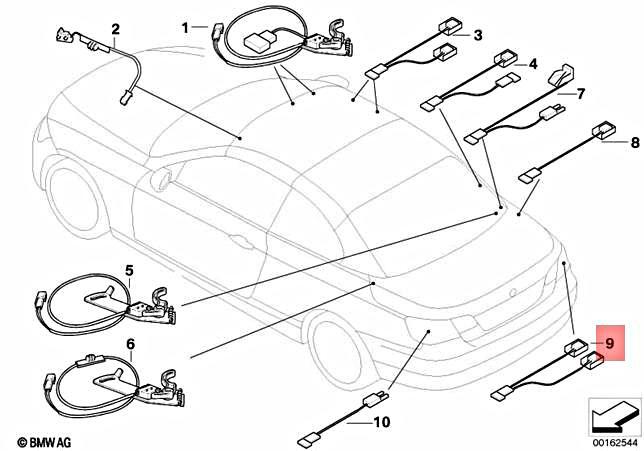 Convertible Top Position Sensor - Rear Module Genuine For BMW ...