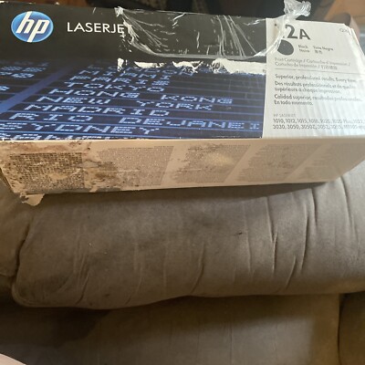 HP Q2612A Black Toner Cartridge 841992083615| eBay