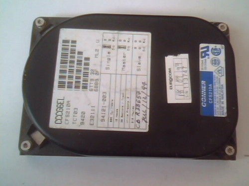 Hard Drive IDE Disk Conner CFS210A CCCG6EL 94121-003 | eBay
