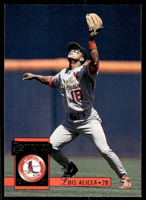 1994 Donruss Baseball Card Luis Alicea St. Louis Cardinals #534 | eBay