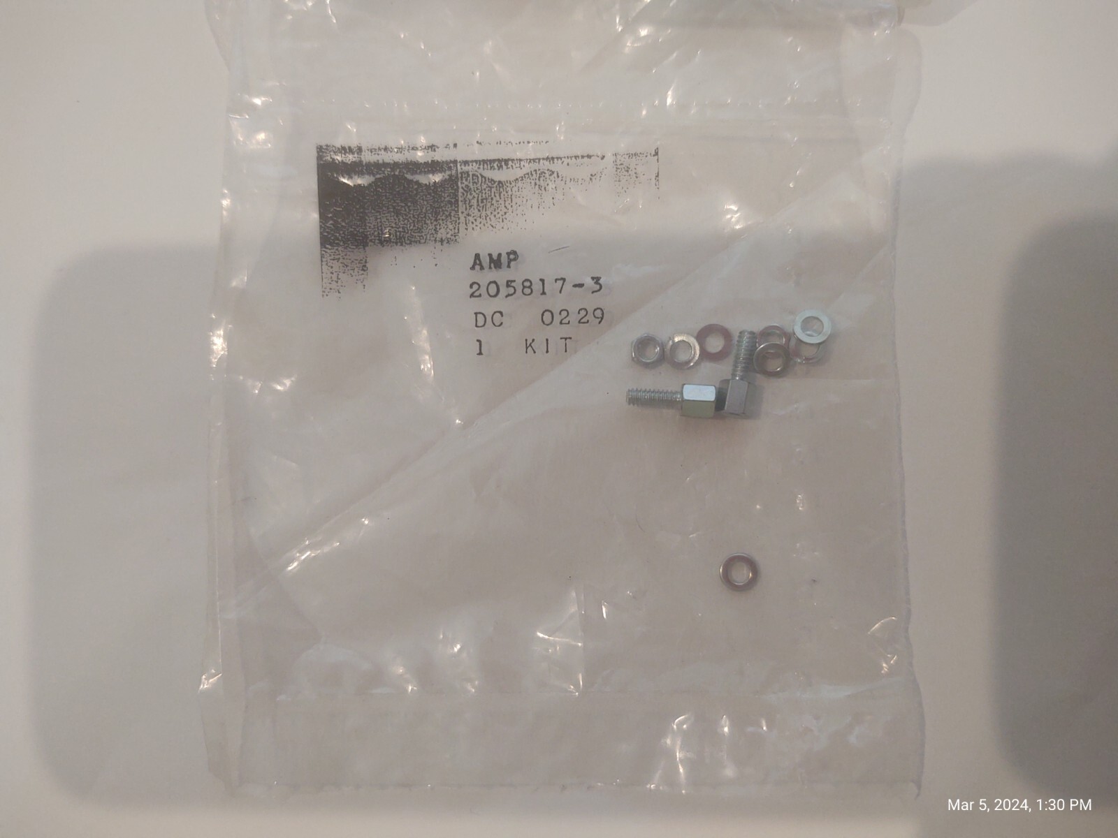 AMP Connector Female Screw Lock Assembly Kit 205817-3 | eBay