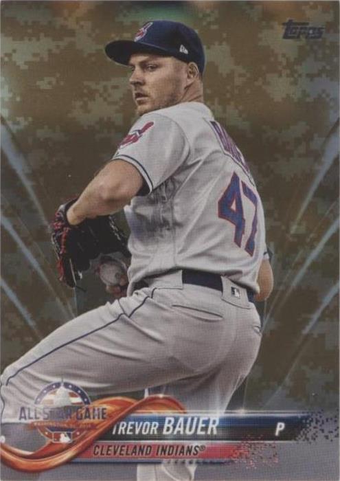 2018 Topps Update Series - All-Star Trevor Bauer #US137 Memorial Day ...