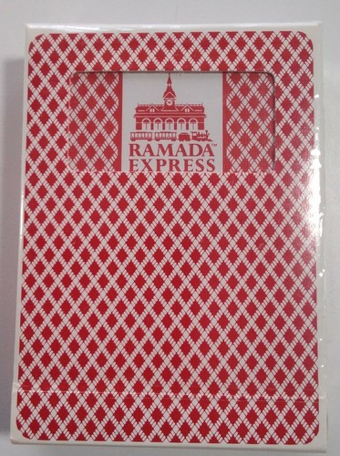 Playing Cards Ramada Express Casino Vintage Original Laughlin NV Red ...