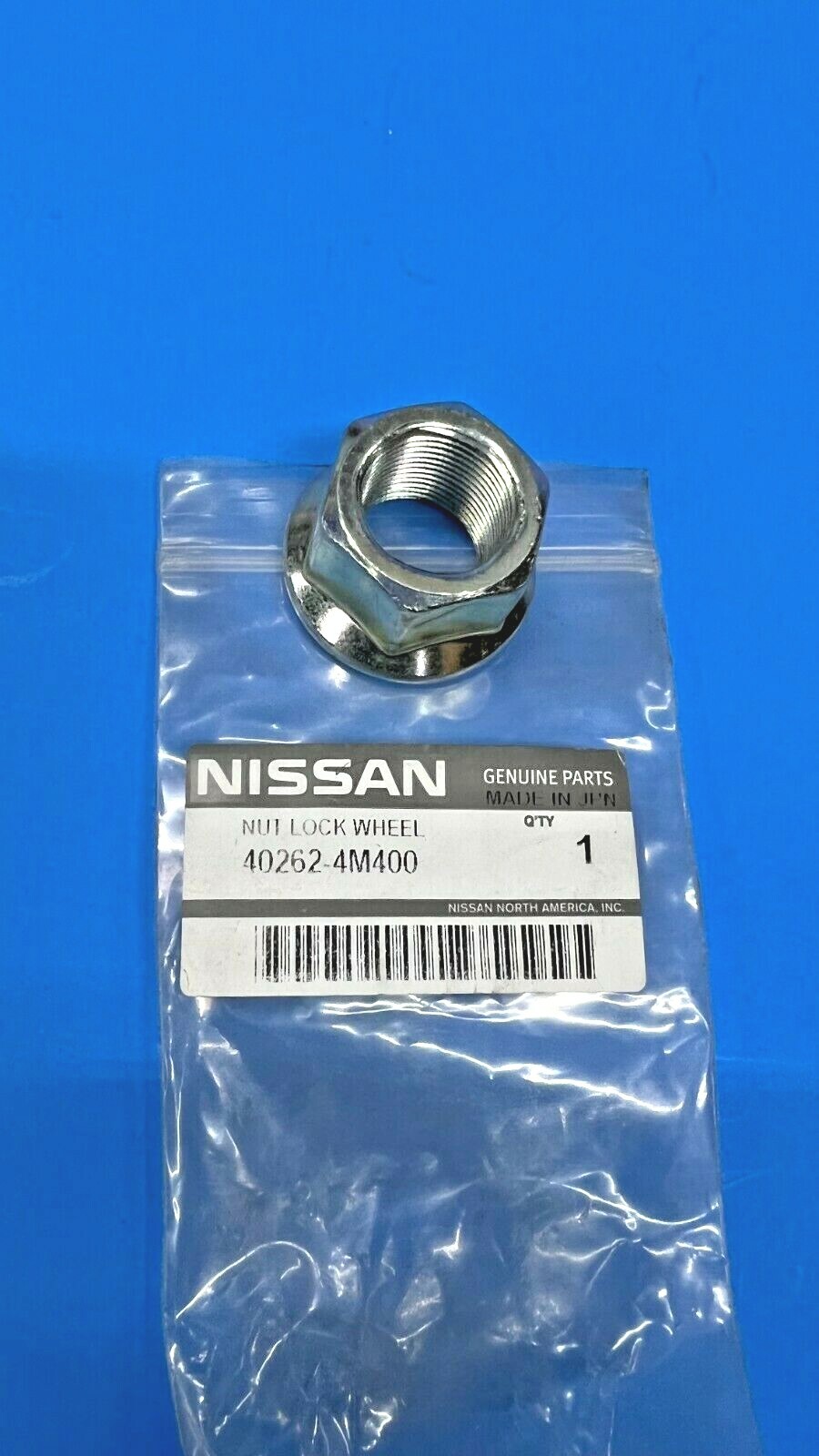 1-PC PK GENUINE NISSAN (2000-2022) MODELS NUT LOCK FRONT BRAKE ROTOR ...