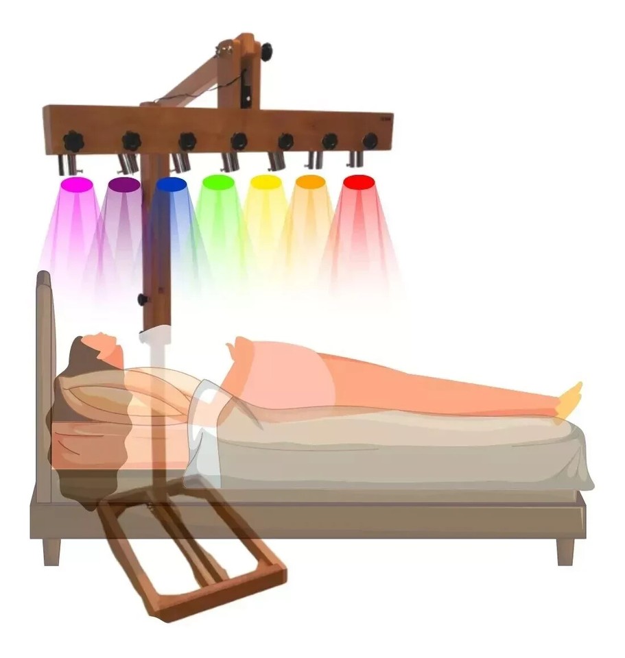Crystal Light Bed BioPhoton Chromotherapy Color Therapy Quartz ...