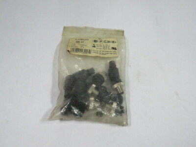 Lumberg RSC-4/7 4 Pole Male Connector Kit w/ Threaded Joint Cable Mount ...