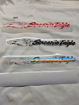 Screamin' Eagle Permanent Adhesive Vinyl Decal 11" x 1" | eBay
