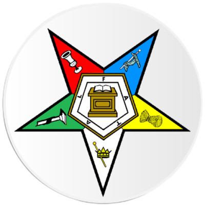 Order Of The Eastern Star - 100 Pack Circle Stickers 3 Inch | eBay