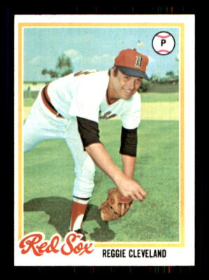 1978 Baseball Topps Reggie Cleveland Boston Red Sox #105 | eBay