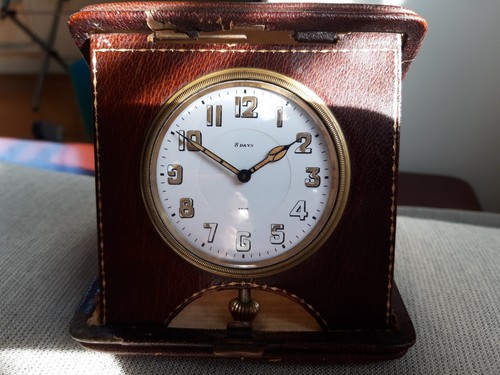 Vintage travel Septima 8 days clock working | eBay