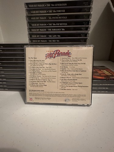 Time Life Your Hit Parade CD Lot of 35 (40s 50s 60s) Great Shape! | eBay