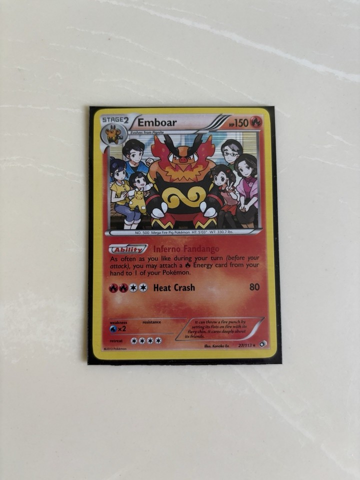 Pokemon TCG - Emboar 27/113 Legendary Treasures Holo Rare | eBay