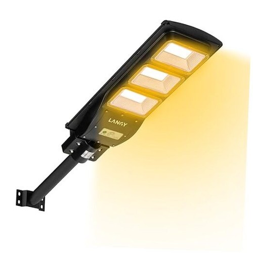 90W Solar Street Lights Outdoor 12000LM Solar LED Street Light Solar ...
