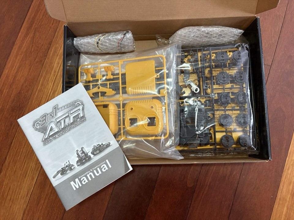 3 in 1 Technic ATR All Terrain Robot Kit Wired Remote Control - New in ...