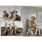 1/35 4pcs Resin Model Kit British Soldiers Matador Halftrack WW2 ...