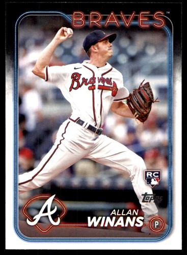 Allan Winans 2024 Topps #494 Atlanta Braves MLB READ FREE SHIPPING ...